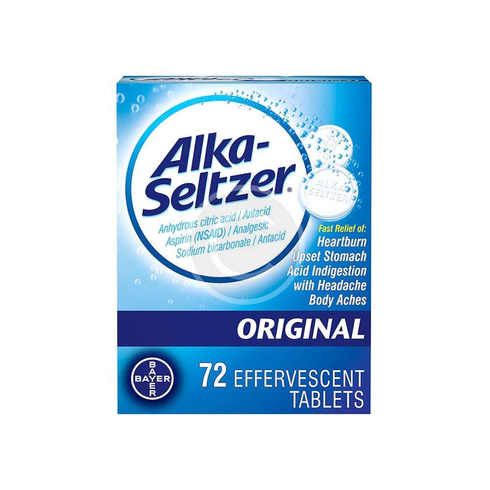 Alka-Seltzer Original Effervescent Tablets – Dra Regina Silva